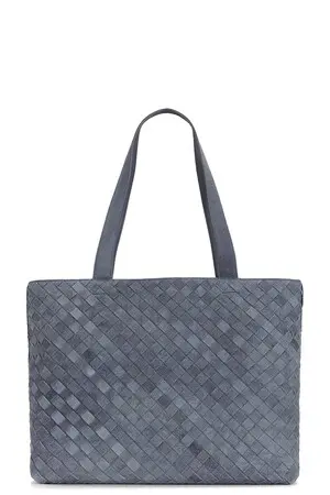 Bottega Veneta Intrecciato 15 Melange Denim Sue Ave Tote