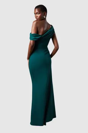Coast Asymmetrical Neckline Maxi Dress