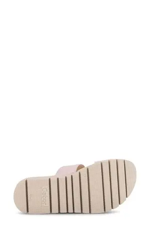 Gabor Two-strap Sandal With Floral Embellishment - Bloom