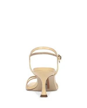 Sam Edelman Presley Strappy Heeled Sandals - Daffodil