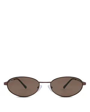 OTRA Rosie Round Sunglasses 53mm - Brown