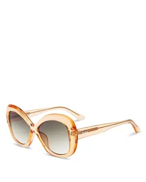OTRA Esme Round Sunglasses - Olive