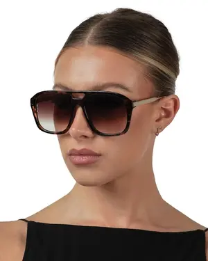 OTRA Rei 58mm Aviator Sunglasses