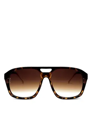 OTRA Rei 58mm Aviator Sunglasses