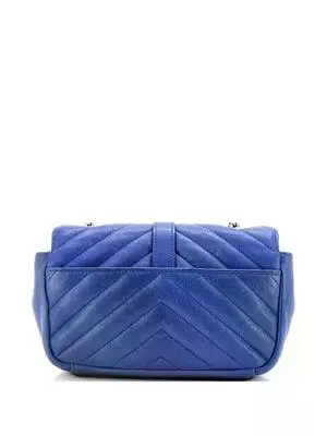 Saint Laurent Monogram Matelasse Chevron Leather Baby Crossbody Bag