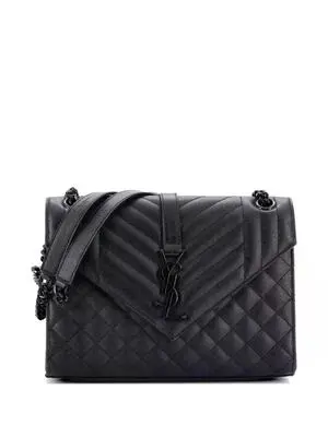 Saint Laurent Classic Monogram Envelope Satchel