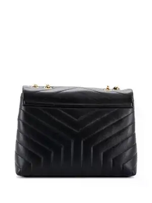 Saint Laurent Loulou Matelassé Chevron Leather Medium Shoulder Bag