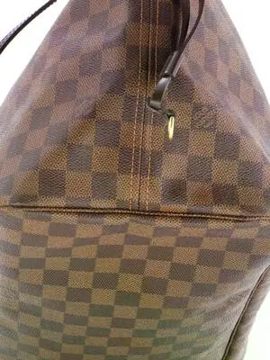 LOUIS VUITTON Neverfull Damier Gm Tote Bag - Brown