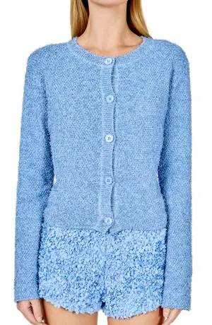 Endless Rose Button-front Cardigan