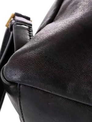 Saint Laurent Jamie Leather And Suede Backpack