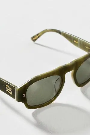 SARDINE Louie Aviator Sunglasses - Sage