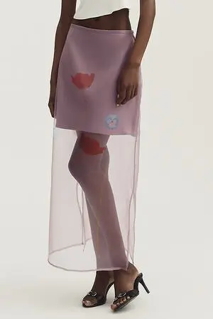 OHSEVENDAYS Kim Sheer Chiffon Skirt