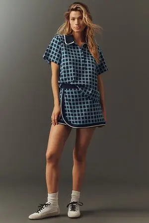 The Upside Clubhouse Short-sleeve Polo Top