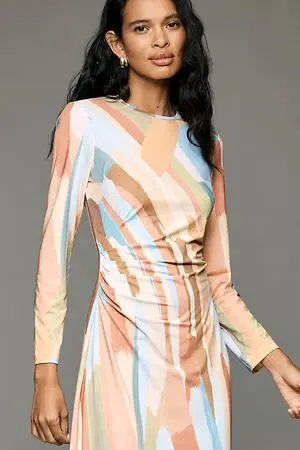 Mestiza New York Gabriella Midi Dress - Multi Stripe
