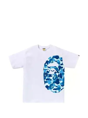 A BATHING APE Big Ape Head Camouflage-print T-shirt - White