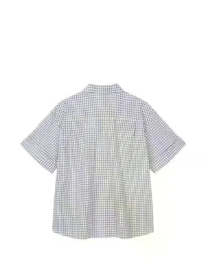 STUDIO TOMBOY Checkered Short-sleeve Shirt