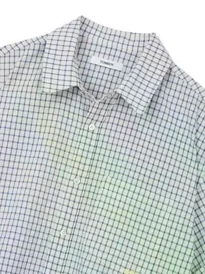 STUDIO TOMBOY Checkered Short-sleeve Shirt