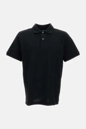 K-WAY Amedee Piqué Polo - Black