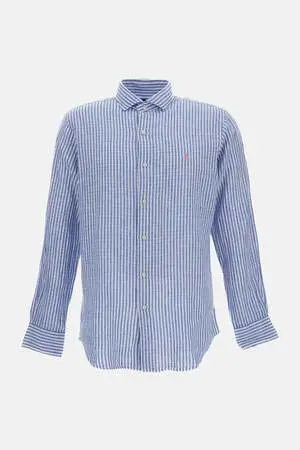 Polo Ralph Lauren Striped Seersucker Shirt - Bianco