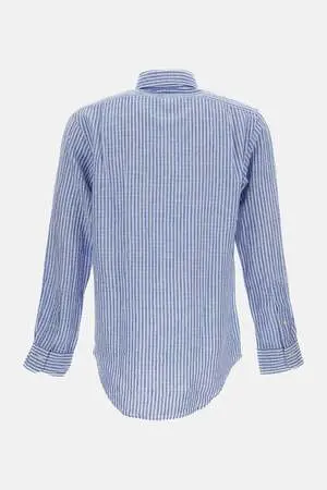 Polo Ralph Lauren Striped Seersucker Shirt - White