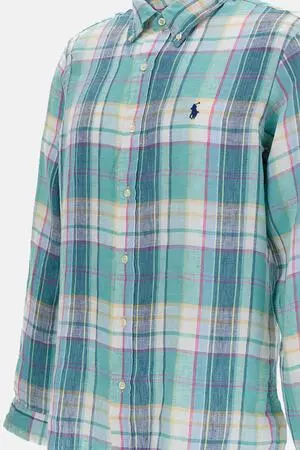 Polo Ralph Lauren Checked Linen Shirt - Multicolor