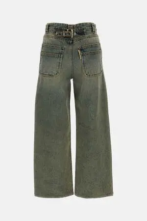 META CAMPANIA COLLECTIVE Milton Tea-wash Denim Carpenter Pants