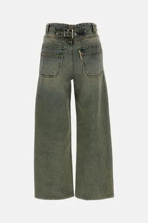 META CAMPANIA COLLECTIVE Milton Tea-wash Denim Carpenter Pants