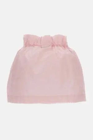 DES_PHEMMES Mini Skirt With Rhinestone Embellishments
