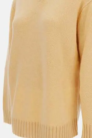 Bottega Veneta Braided Cashmere V-neck Sweater