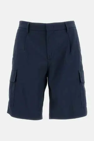 K-WAY Serje Twill Tech Cargo Shorts - Blue