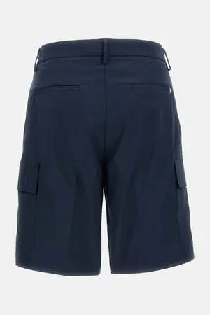 K-WAY Serje Twill Tech Cargo Shorts - Blue