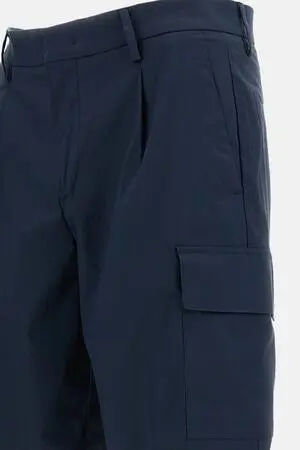 K-WAY Serje Twill Tech Cargo Shorts - Blue