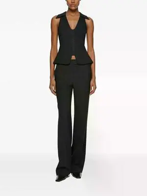 TATUNA Hook-fastening Peplum Top