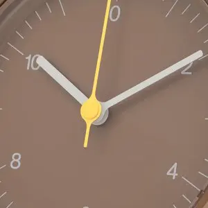 HAY Jasper Morrison Table Clock - Brown