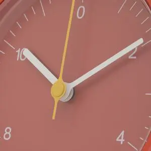 HAY Jasper Morrison Table Clock - Red