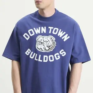 UNLIKELY DRY GOODS Bulldogs" Graphic T-shirt