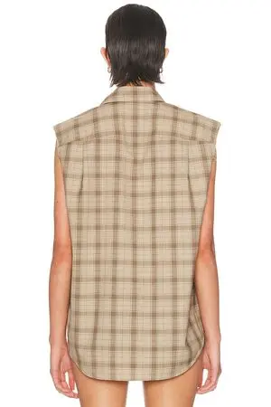 Acne Studios Sinora English Plaid Shirt