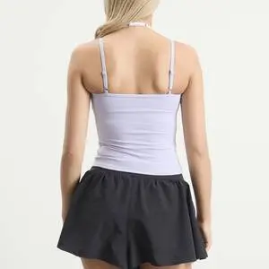TALA Double Layer Strappy Vest - Lilac