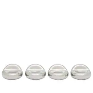 FERM LIVING Nube Planter Feet Set Of 4 - Silver