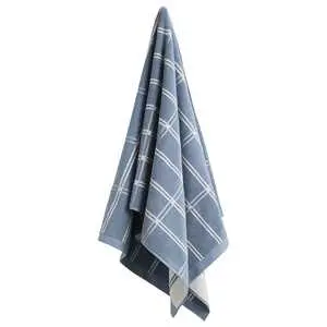 BAINA Ness Bath Towel - Celeste/chalk