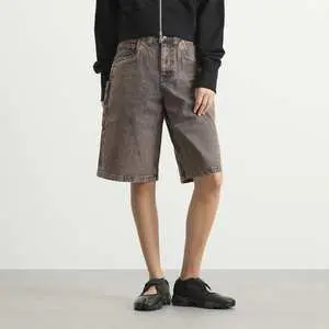 DIME Baggy Denim Bermuda Shorts
