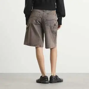 DIME Baggy Denim Bermuda Shorts