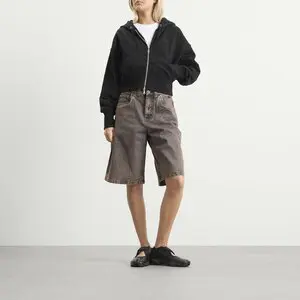 DIME Baggy Denim Bermuda Shorts