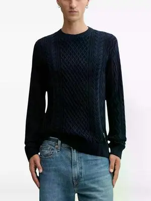 Tommy Hilfiger Cable-knit Sweater - Blue