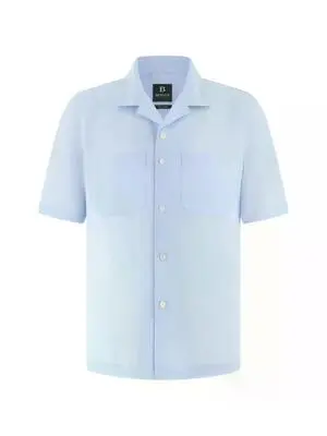 Boggi Milano Regular Fit Linen Shirt