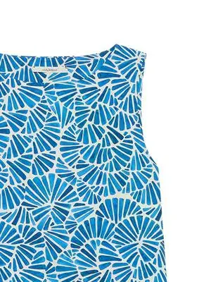 Malìparmi Bateau-neck Flared Dress