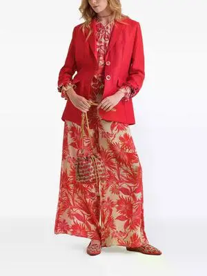 Malìparmi Long Sleeve Blazer - Red