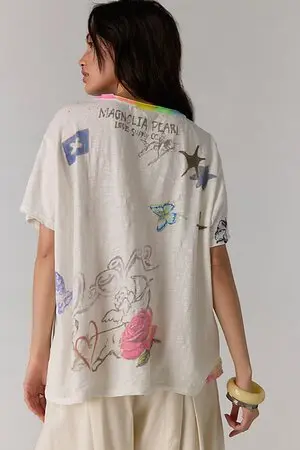 MAGNOLIA PEARL Painting Clouds Tee