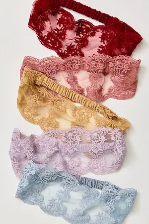 Free People FREE PEOPLE Solana Lace Headband Tea