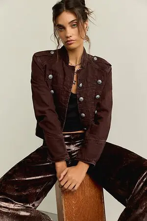 Free People We The Free Ryland Jacket - Double Espresso